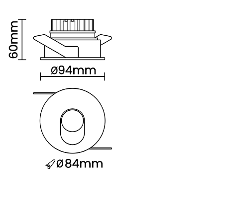 Romeo Oval Spot - 10W | Abby Lighting