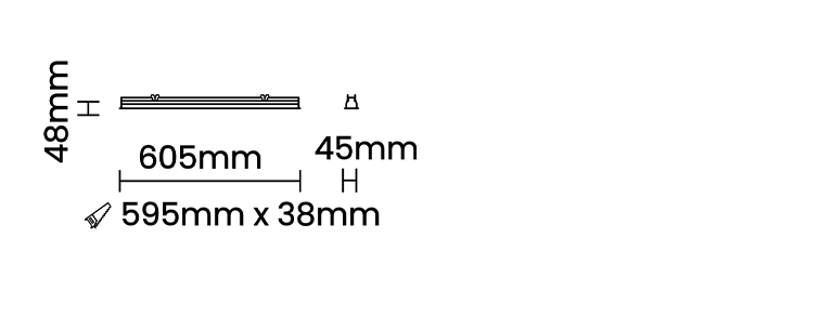 LightLine 60 - 10W | Abby Lighting