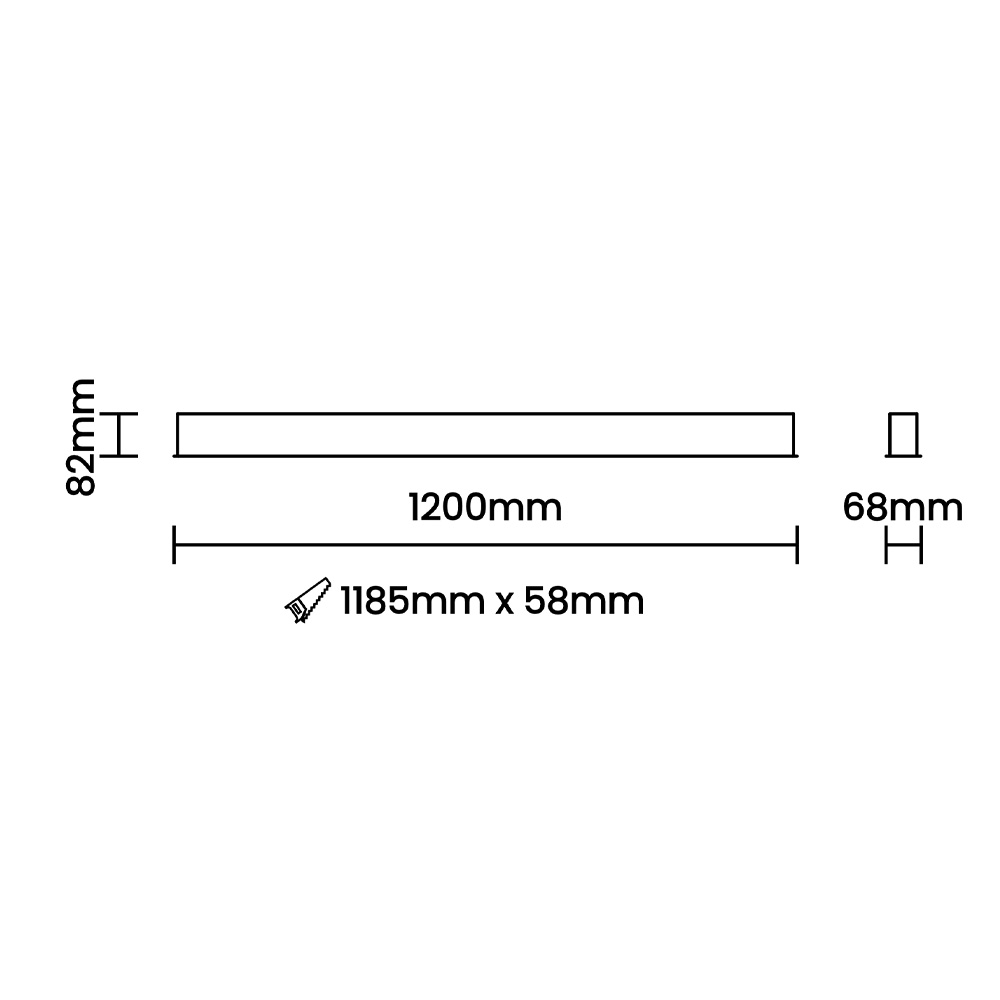 Roa R OPD 120 - 28W | Abby Lighting